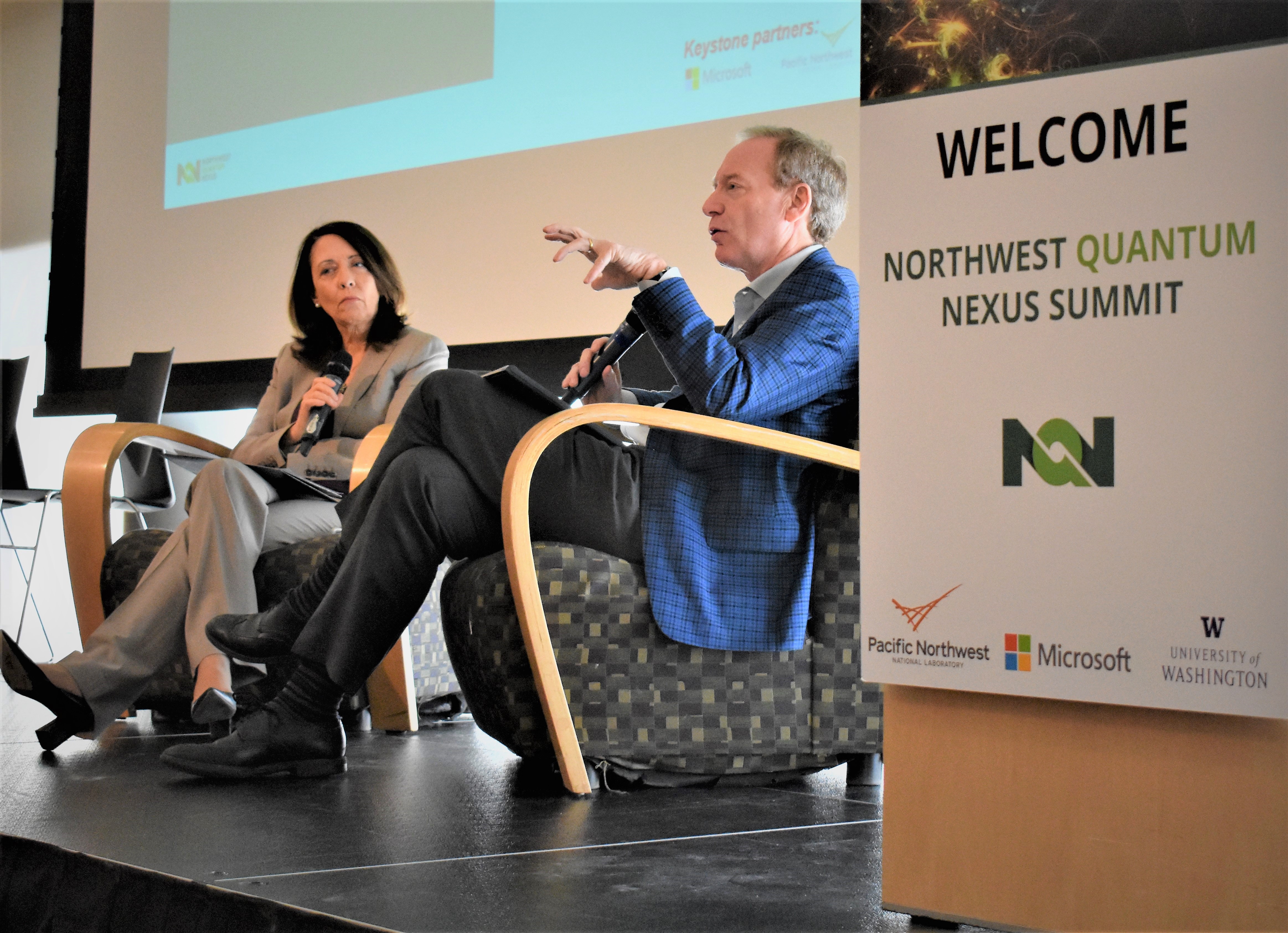 Senator talks quantum with Microsoft’s president – Cosmic Log
