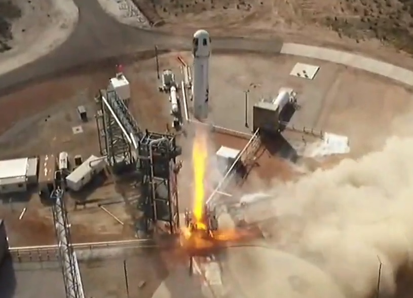 Blue Origin puts postcards and art on a space ride – Cosmic Log